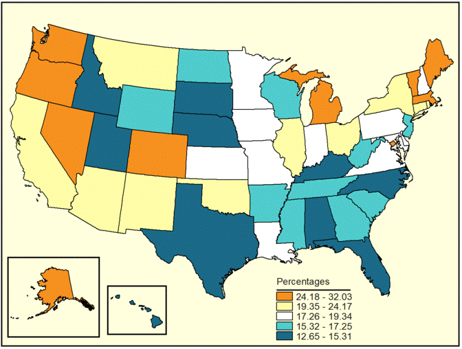 how many americans have used cannabis in the past twelve months