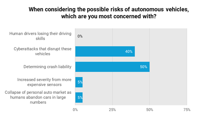 Concerns About Autonomous Vehicle Risks
